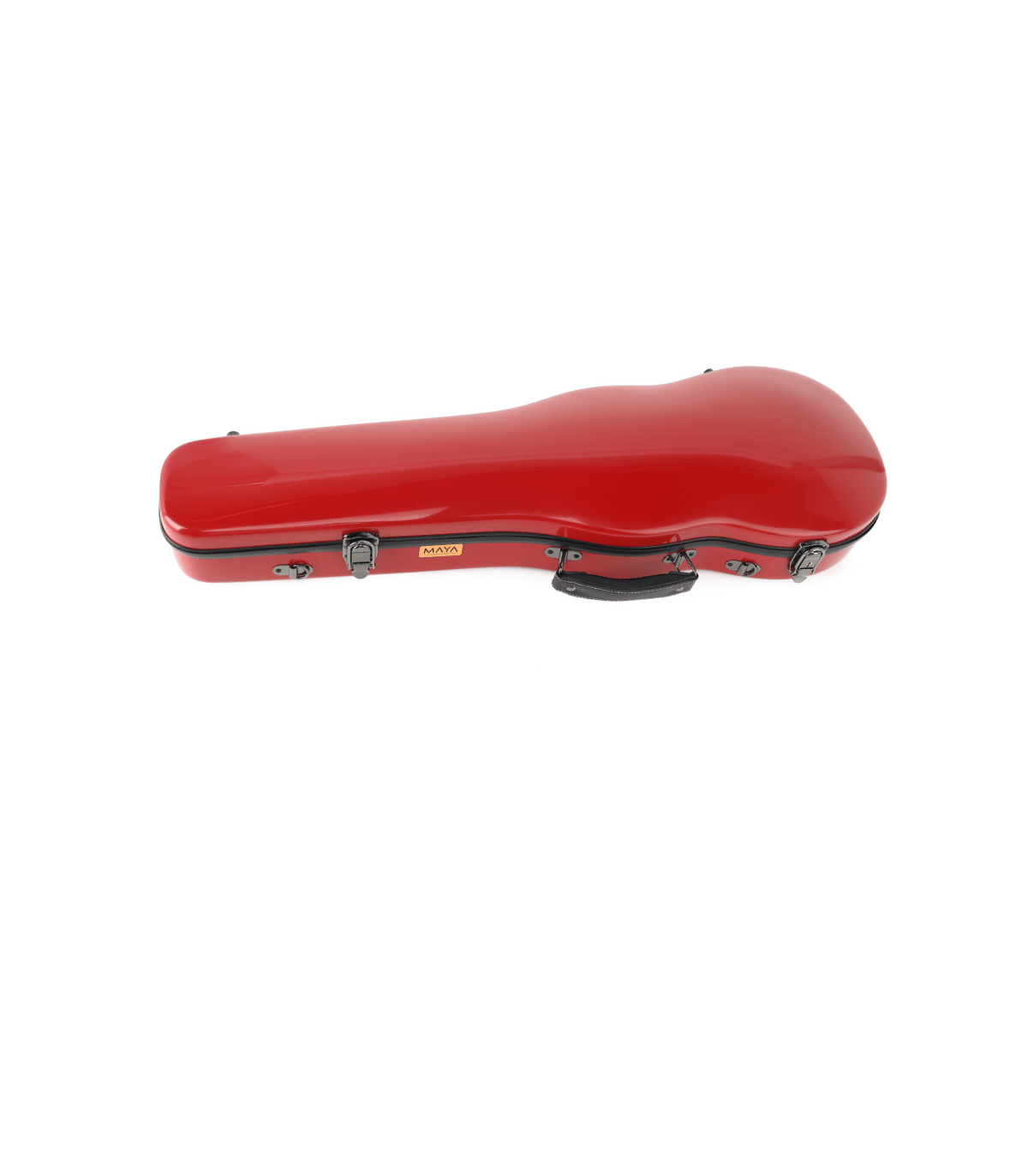 MAYA Glossy Triangle Violin Case-Red – BIGVIOLINSHOP